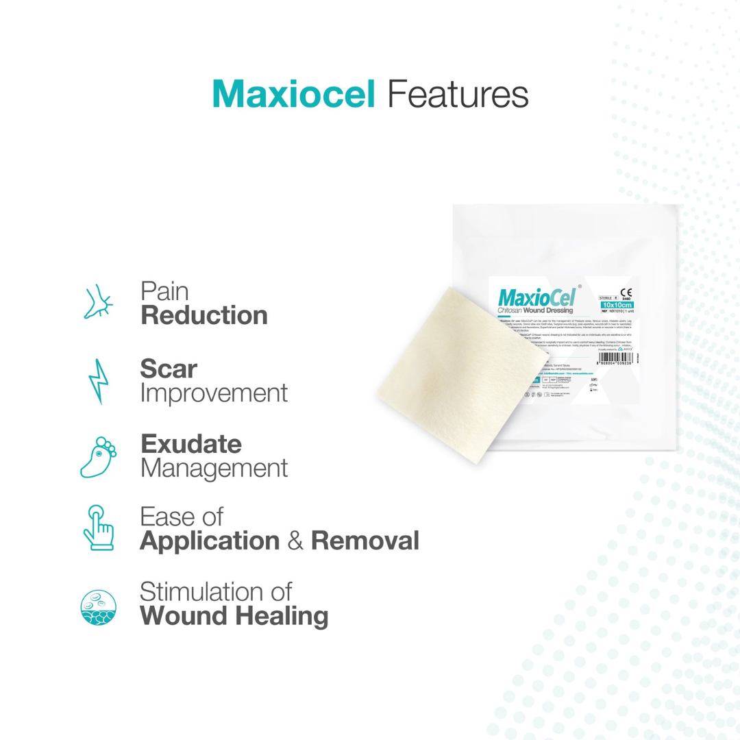 MaxioCel Wound Care Dressing – For Diabetic Foot Ulcers (DFUs) | Axiobio Store